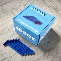 40 Box of Bulk Disposable Twin Blade Razors for Men and Women – Big Box ...
