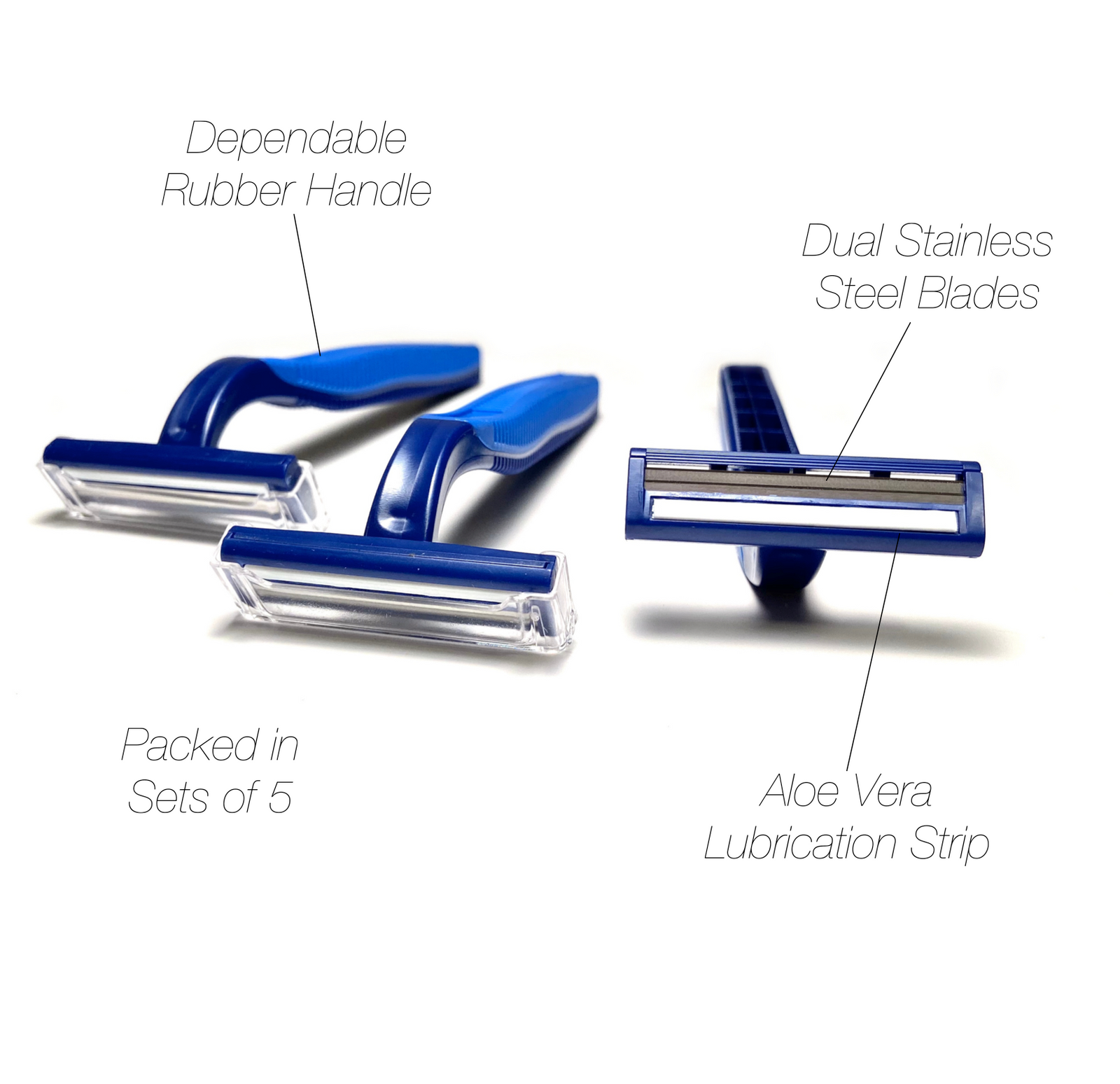 20 Box of Premium Blue Razors – Big Box of Razors