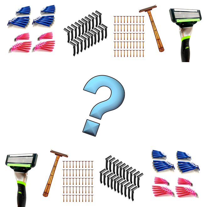 Big Box of Razors | Premium Quality Bulk Disposable Razor Supplies