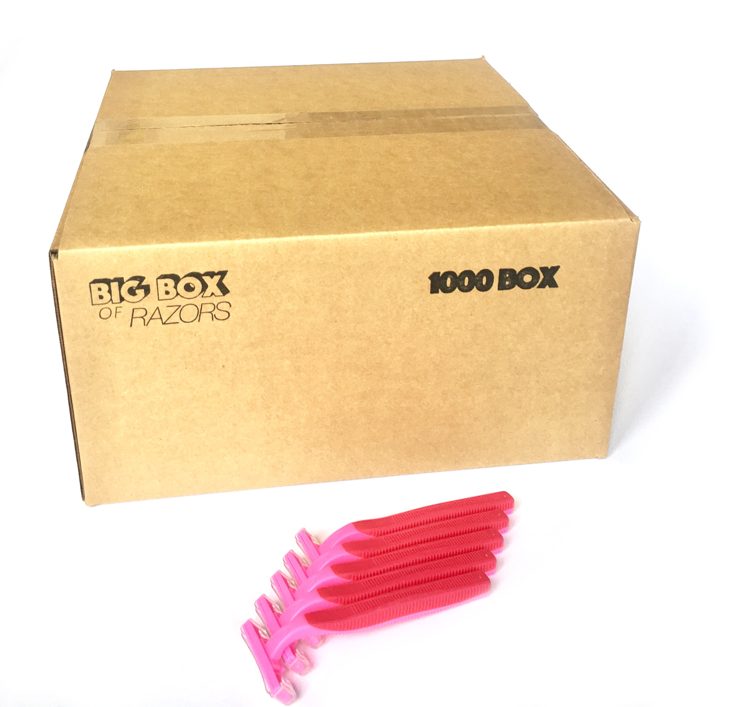 1,000 Box of Bulk Disposable Twin Blade Razors for Men and Women – Big ...